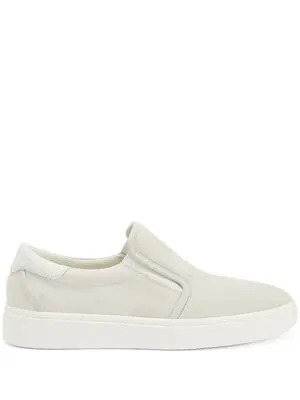 Women's White Slip Sneakers