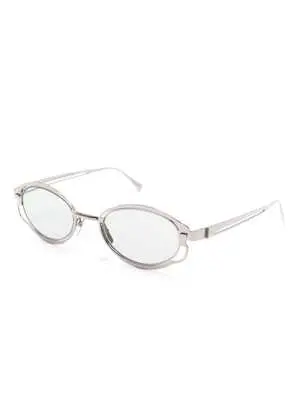 KUBORAUM H01 Oval-frame Sunglasses