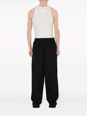 Burberry Pressed-crease Cotton Trousers