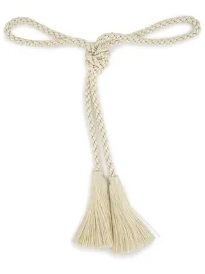 PAULA Rope Tassel Belt - Neutrals