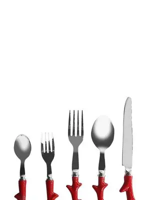 LES-OTTOMANS Coral Cutlery