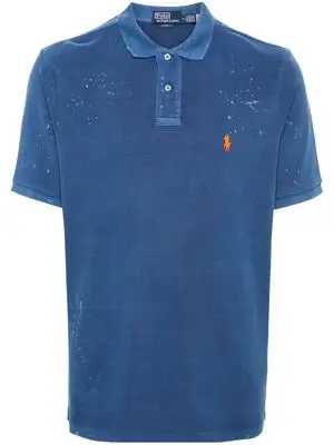 Polo Ralph Lauren Polo Pony-motif Polo Shirt - Blue