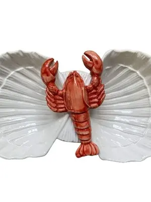 LES-OTTOMANS Lobster Two-shell Starter Plate