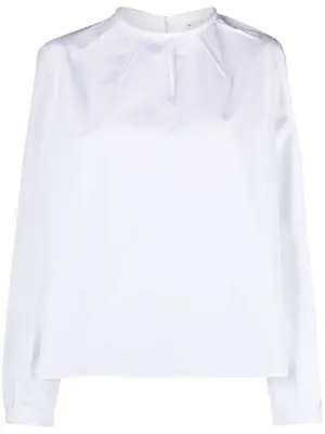 Fendi Cotton-poplin Blouse - White