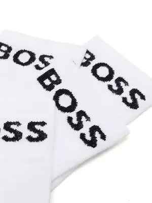 BOSS Logo-print Ankle Socks