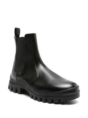 THE ROW Calf Leather Chelsea Boots