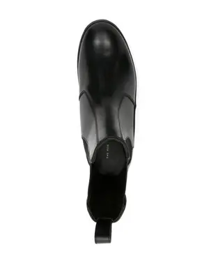 THE ROW Calf Leather Chelsea Boots