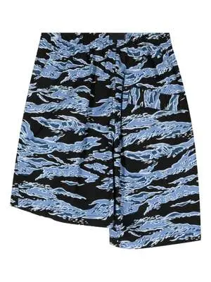 FUMITO GANRYU X Phenomenon Graffiti Cotton Shorts