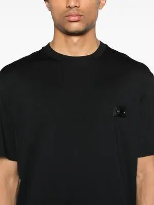 Neil Barrett Piercing-patch Cotton T-shirt