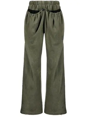 Natasha Zinko Drawstring-pocket Track Pants