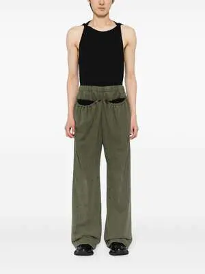 Natasha Zinko Drawstring-pocket Track Pants
