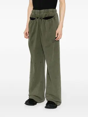 Natasha Zinko Drawstring-pocket Track Pants