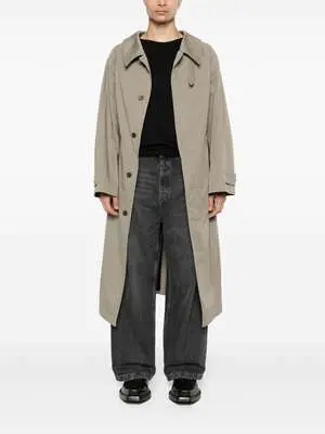 Balenciaga Twill-weave Cotton Coat