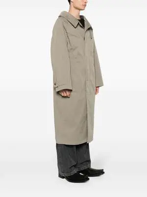 Balenciaga Twill-weave Cotton Coat
