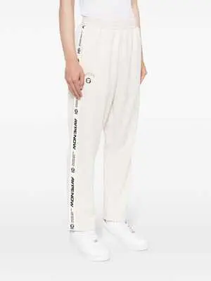 AAPE BY *A BATHING APE Logo-embroidered Track Pants