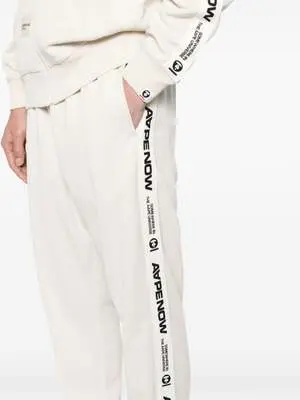 AAPE BY *A BATHING APE Logo-embroidered Track Pants