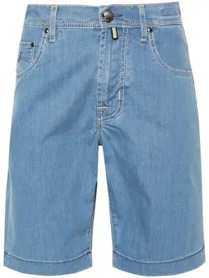 Jacob Cohen Nicolas Denim Shorts - Blue