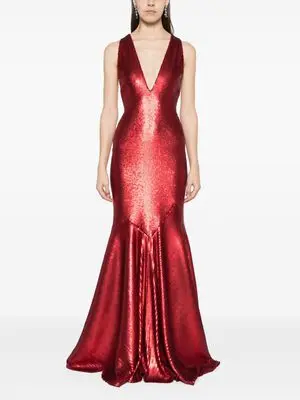 GENNY Sequinned Mermaid Gown