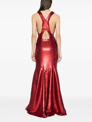 GENNY Sequinned Mermaid Gown