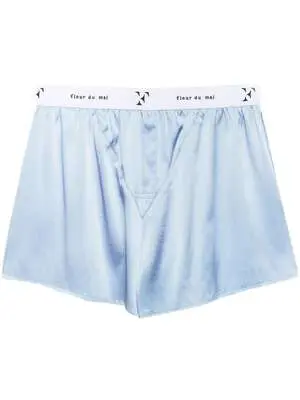 Fleur Du Mal Boxer Shorts - Blue