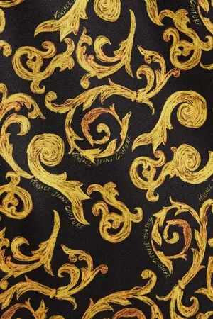 Versace Printed Jersey Drawstring Shorts