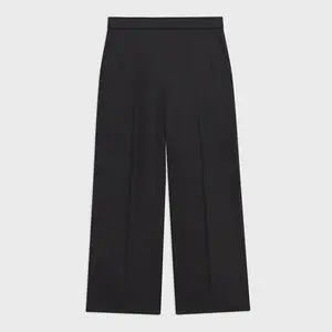 Theory Straight Pull-on Pant - Black
