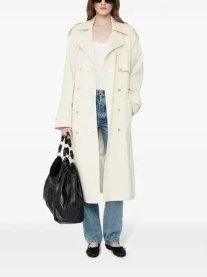 ANINE BING Layton Button-detail Oversized Trench