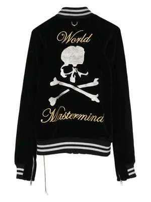 MASTERMIND WORLD Skull-embroidered Track Jacket