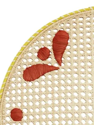La DoubleJ Round Raffia Placemat