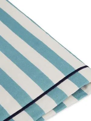 La DoubleJ Striped Linen Placemats - Blue