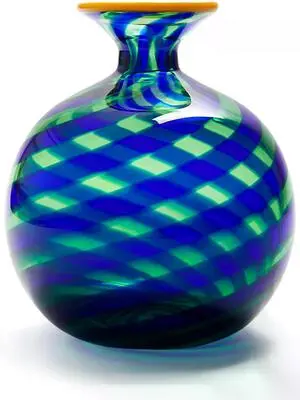 La DoubleJ Ciccio Two-tone Vase - Blue
