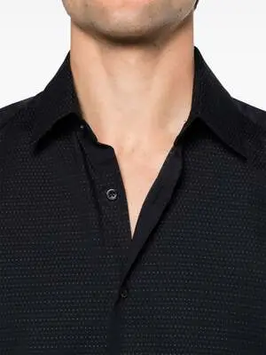 Karl Lagerfeld Polka-dot Cotton Shirt