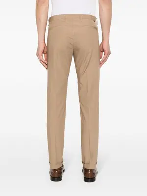 Paul Smith Pressed-crease Cotton Trousers