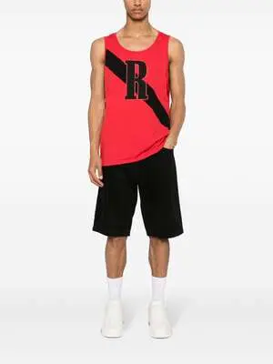Rhude Cotton Jersey Tank Top