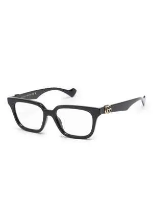 Gucci Double G Square-frame Glasses