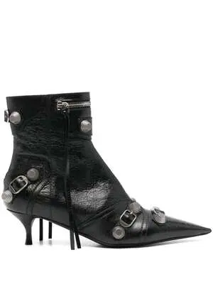 Balenciaga Textured Boots For Women