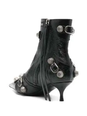 Balenciaga Cagole 55mm Leather Boots