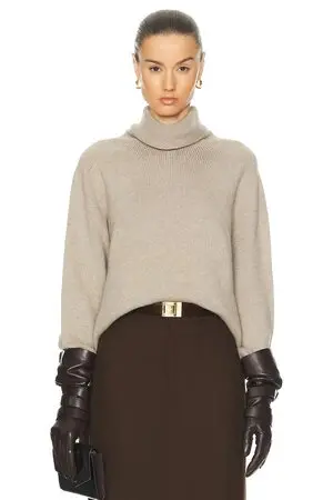 Chanel Cashmere Turtleneck Sweater