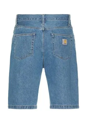 Carhartt Work In Progress Landon Denim Short - Heavy Stone Wash Blue