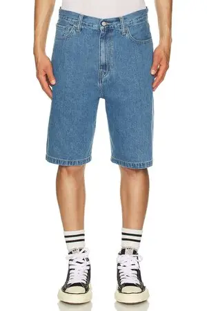 Carhartt Work In Progress Landon Denim Short - Heavy Stone Wash Blue