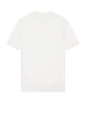 Club Monaco Tech Johnny Collar Polo In White