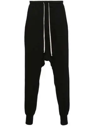 Rick Owens Prisoner Cotton Track Pants