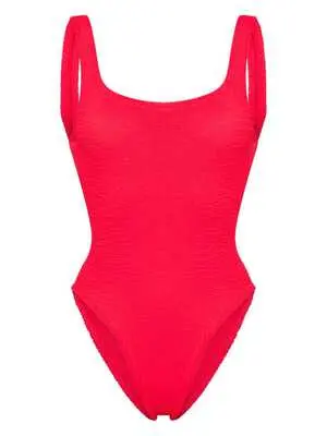 Hunza G Square Neck One-piece Swimsuit