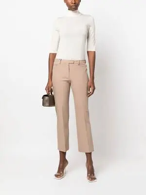 Max Mara Cropped Straight-leg Trousers