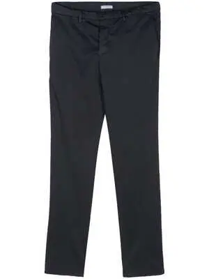 Boglioli Pressed-crease Straight-leg Trousers - Blue