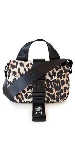 GANNI Recycled Tech Mini Satchel