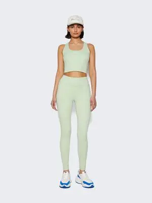 SPORTY & RICH Runner Script Leggings
