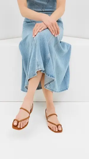 Kaanas Strappy Naked Sandals
