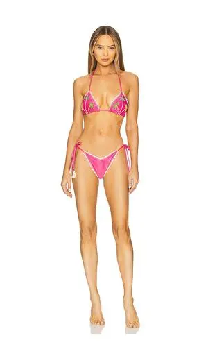 CAPITTANA Lia Bikini Bottom - Fuchsia