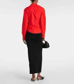 Jacquemus La Chemise Bahia Gathered Shirt